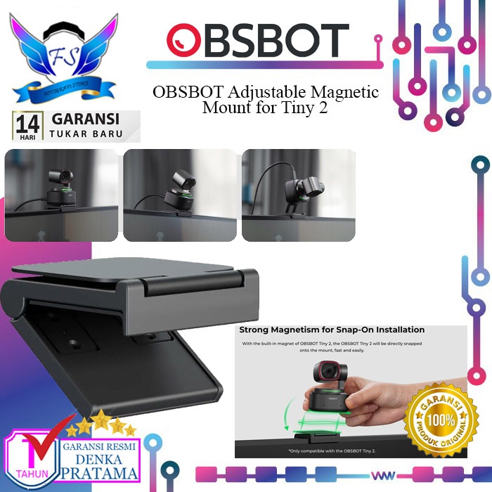Obsbot Adjustable Magnetic Mount for Tiny 2 Camera Original | Shopee Philippines