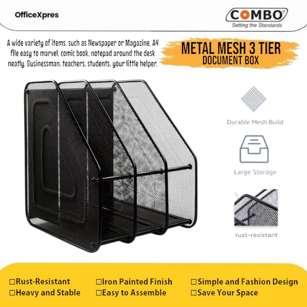 3 Tier Office File Box Rack / layer Document Rack / Document Rack ...