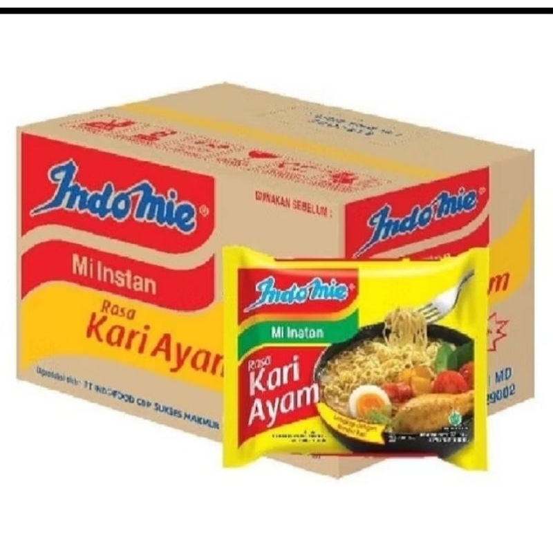 Indomie Chicken Curry 1 box 40 pcs | Shopee Philippines