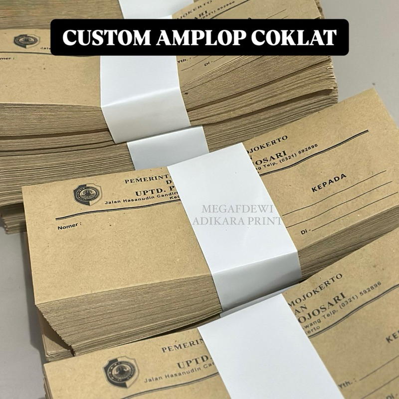 Custom SAMSONS PREMIUM BROWN ENVELOPE | Introduction TO 100 SHEET ...