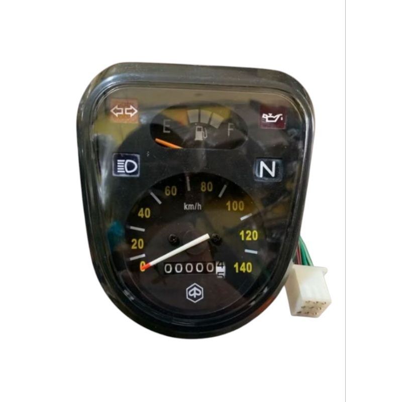 Vespa exclusive spartan strada Chung Import kilometer speedometer ...