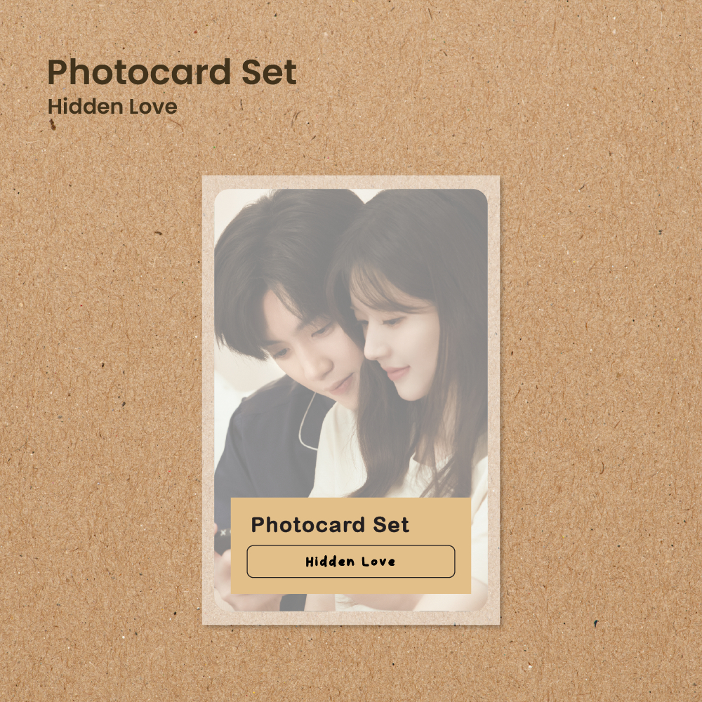 Hidden Love Fanmade Photocard - Chen Zhe Yuan, Zhao Lu Si, Ma Bo Qian ...