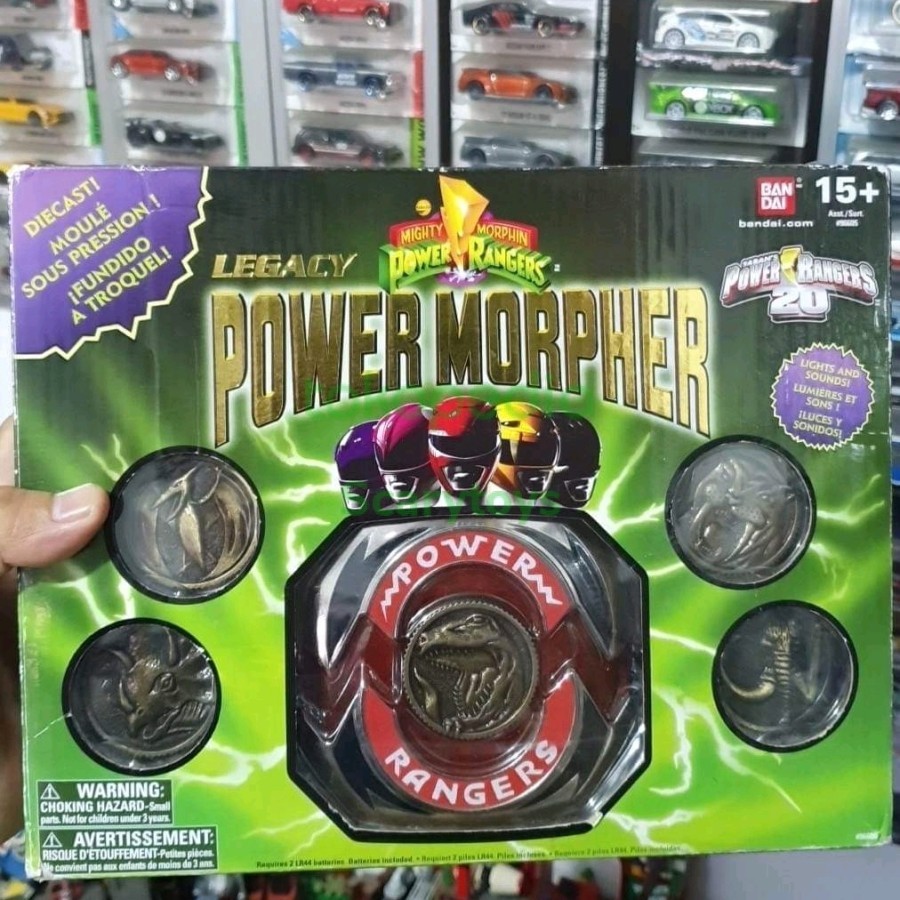 Legacy Power Morpher Mighty Morphin Power Rangers 20th Anniversary ...