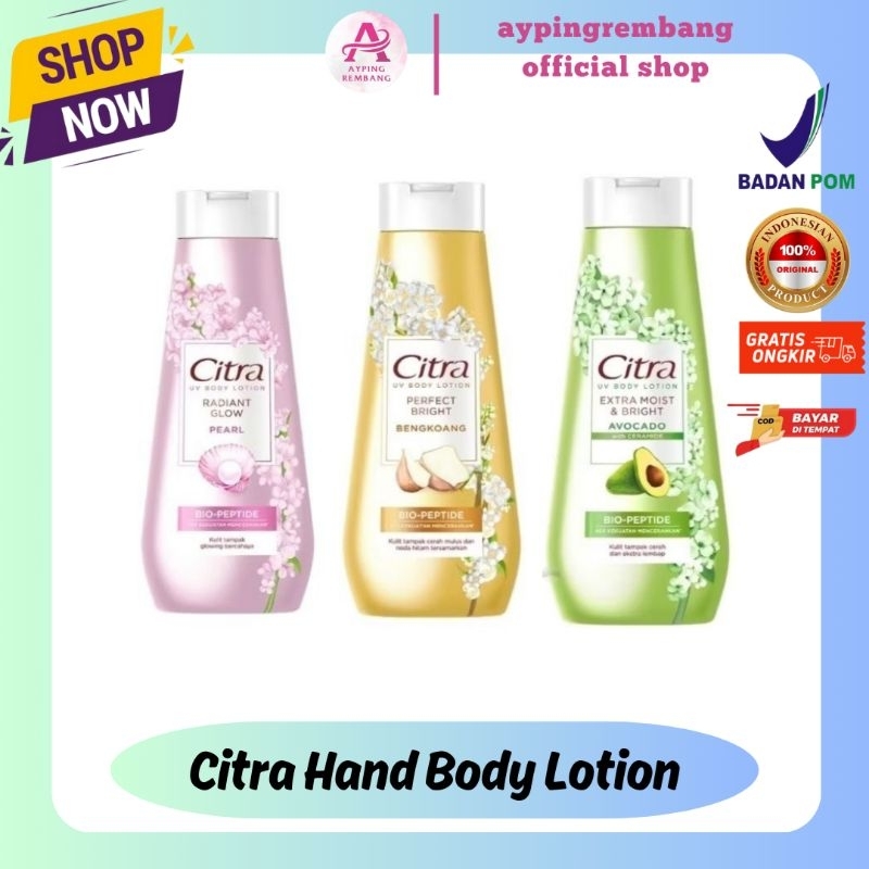 Citra Hand Body Lotion | Net 110ml | Shopee Philippines