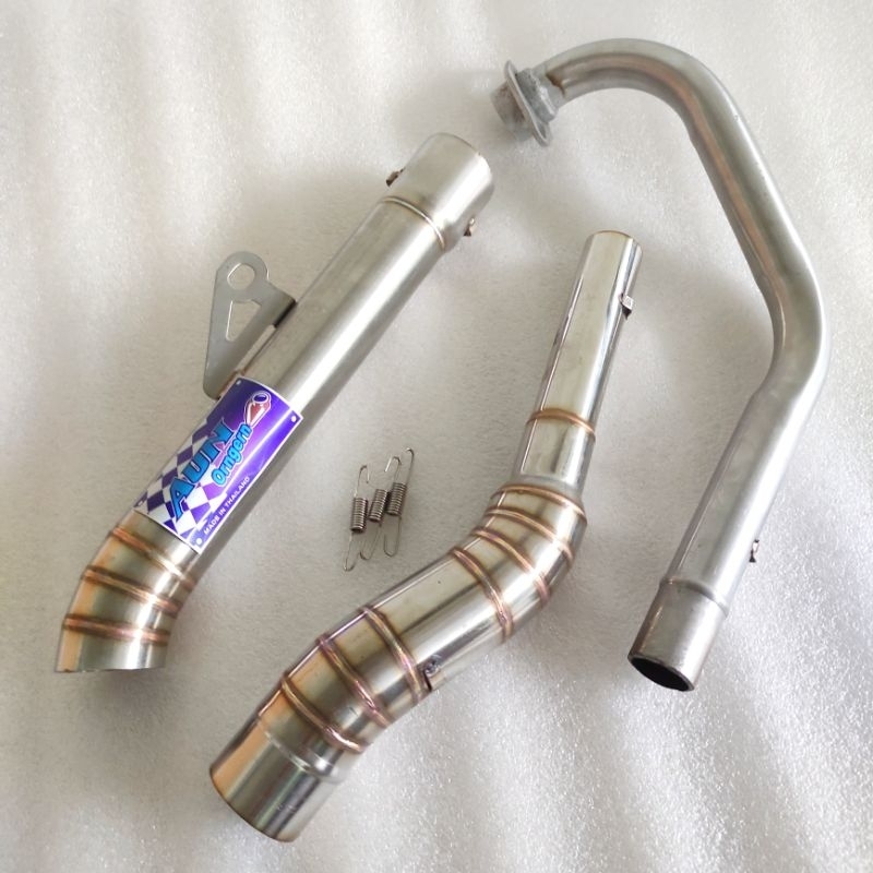 Aun pipe super open 51mm canister tube type 1set for Tmx 125 Tmx 155 ...