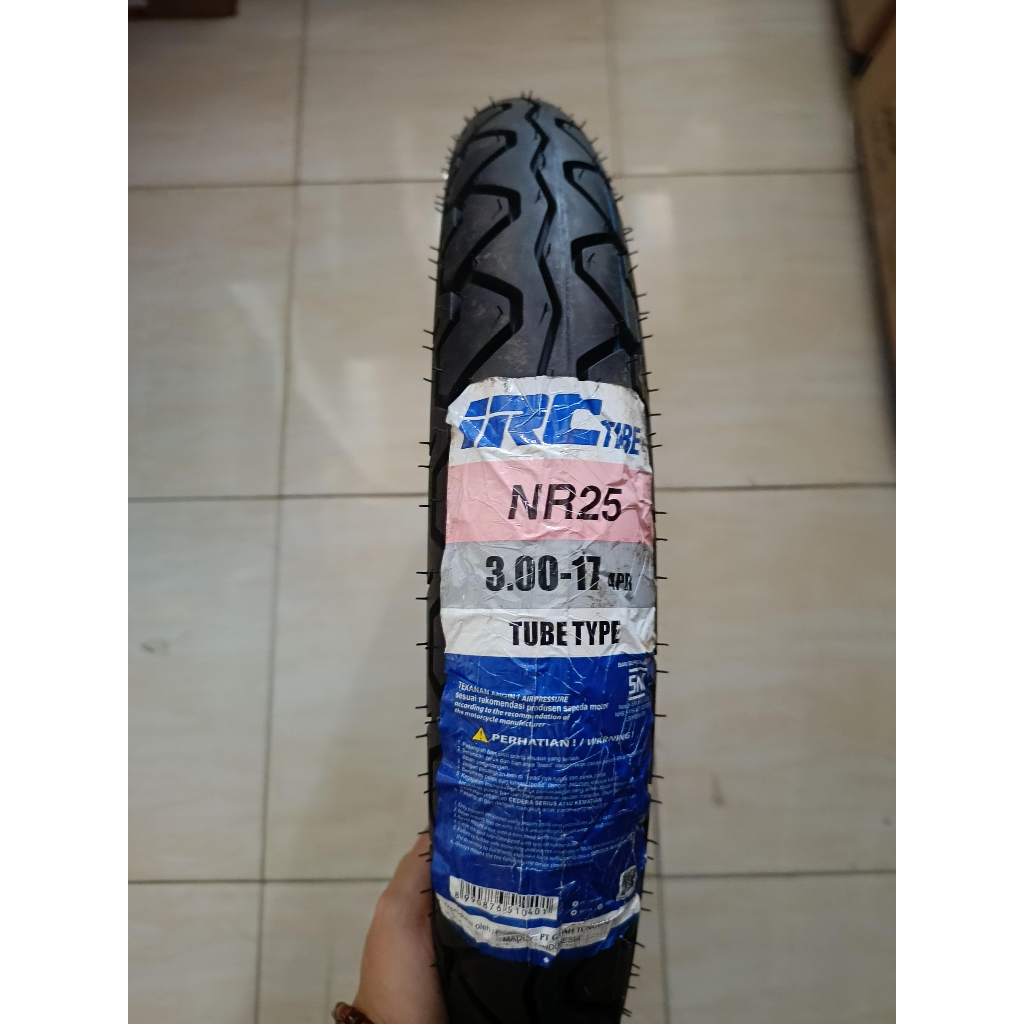 IRC 300 Outer Tire Ring 17 NR25 Tube Type Road Sport | Shopee Philippines