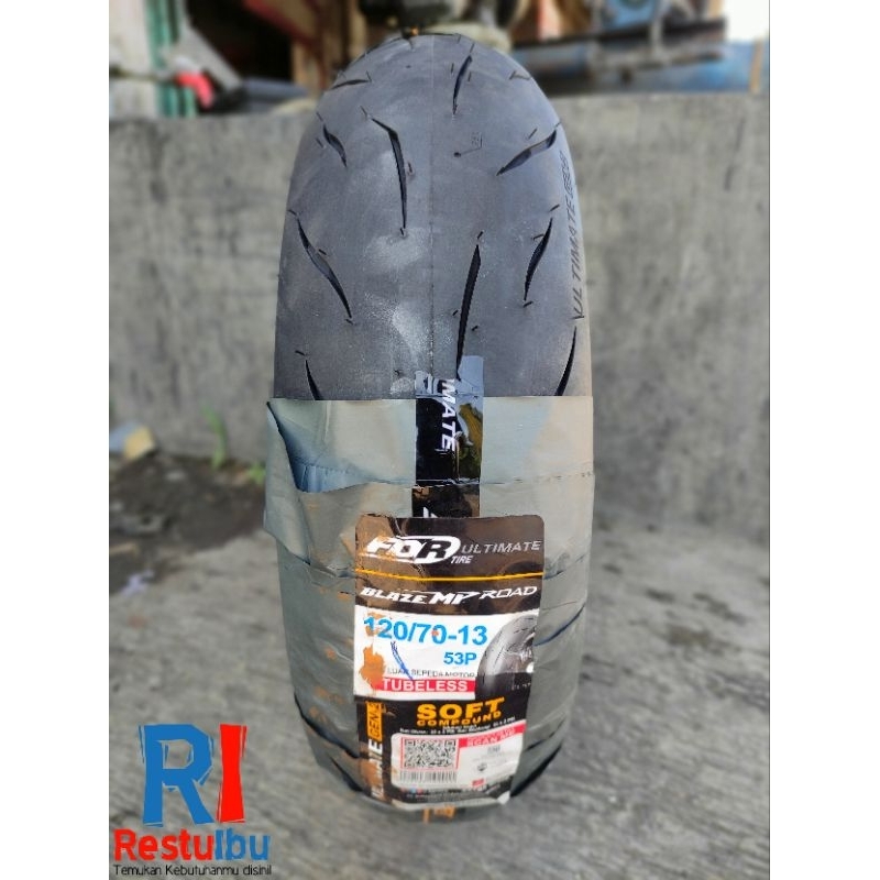 FDR Blaze MP Road 120/70-13 Soft Compound Tubeless Tires | Shopee ...
