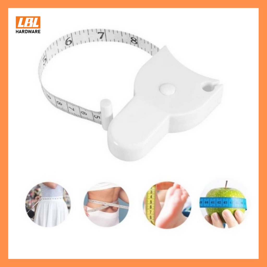 Waist Circumference Automatic Roll Meter Body Measuring Meter | Shopee ...