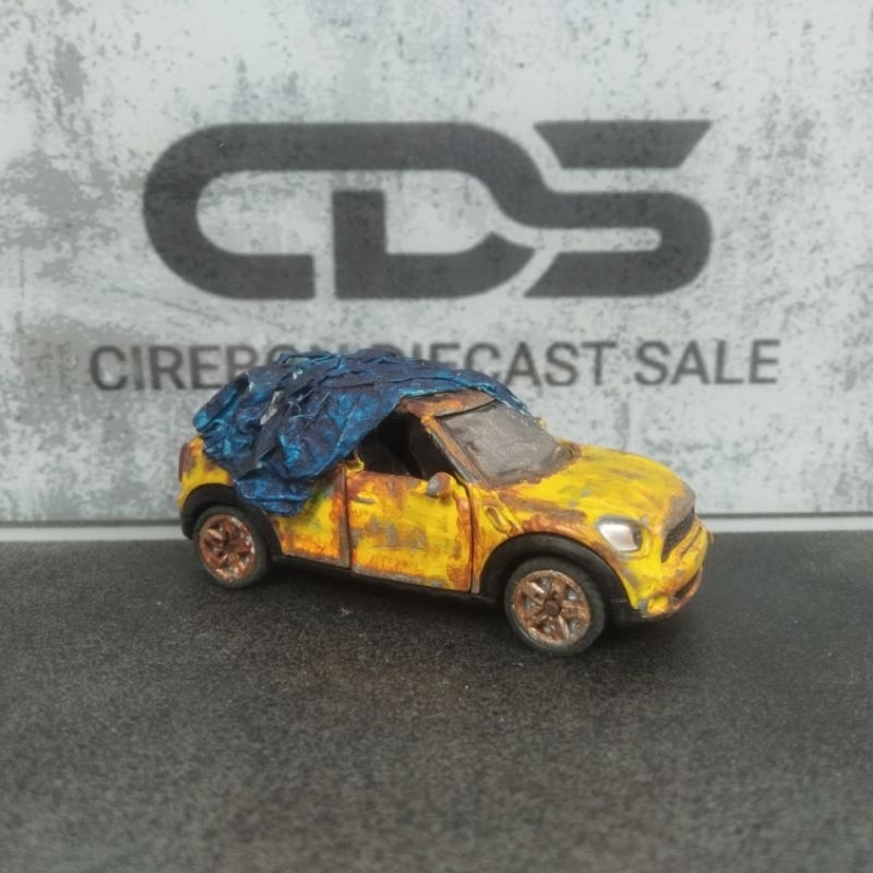 SIKU Elbow Mini Cooper S Countryman Loose Custom Junkyard Cars | Shopee ...