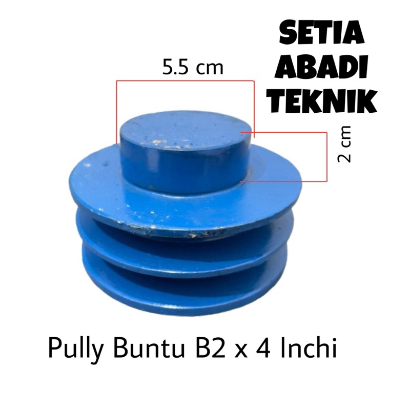 POLI Dead End Pulley/ Dead End Pulley / Dead End Pulley Size B2 x 4 ...