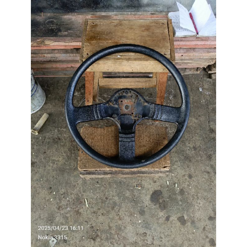 Mitsubishi T120Ss Steering Wheel Without Pad Original Copotan | Shopee ...