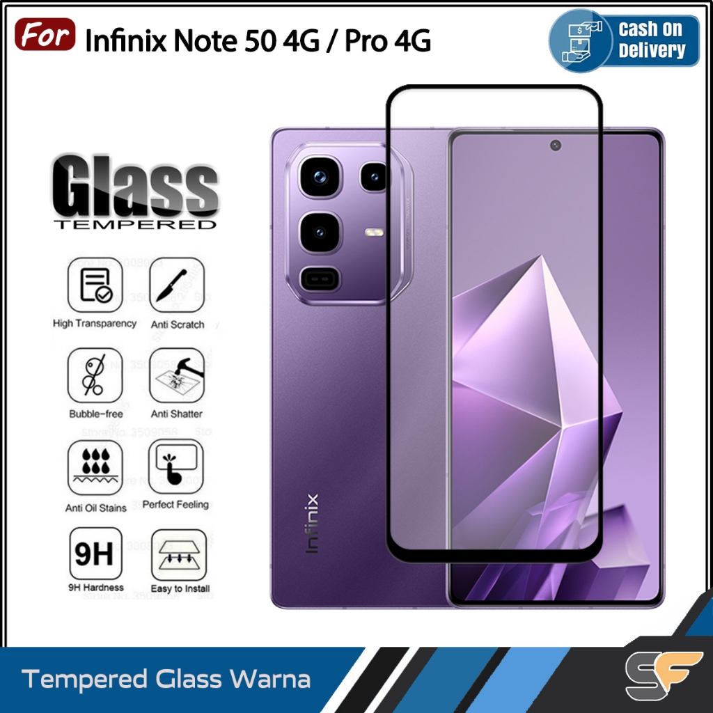 Tempered Glass Infinix Note 50 Pro Hot 50 4G Hot 50i Hot 50 Pro 4G Note ...