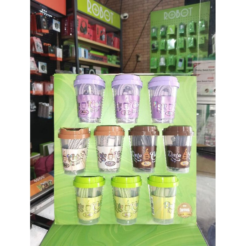 Type C 3A Robot RCOC100 Coffee Cup Cable | Shopee Philippines