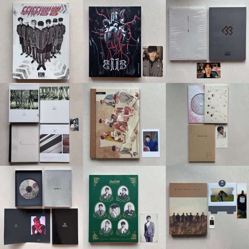 [READY Full SET UNSEALED] BTOB Beep Thriller MOVE COMPLETE I mean Remember that NEW MEN Feel 'em ...
