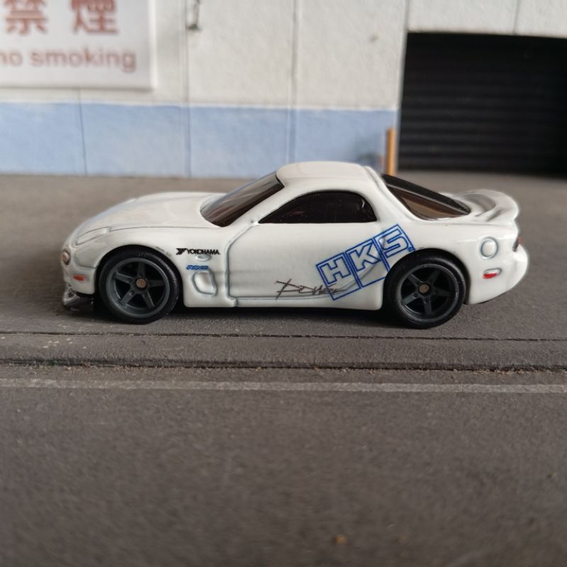 PUTIH Hot wheels hotwheels loose Mazda RX-7 FD fast and furry FnF FF ...