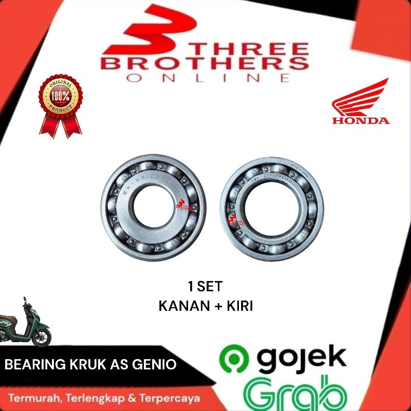 One set of left and right crankshaft bearings Beat fi led injection ...