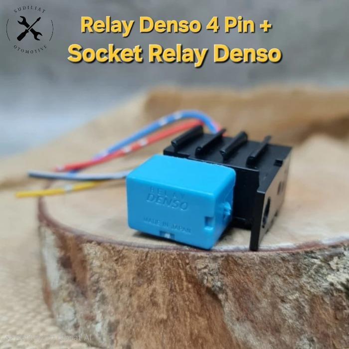 DENSO 12V 4PIN RELAY + SOCKET / 4-CABLE RELAY SOCKET | Shopee Philippines