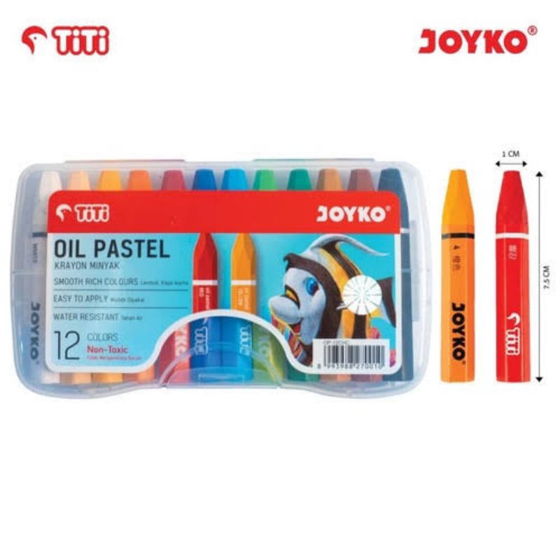 Joyko crayons, 12 colors | Shopee Philippines