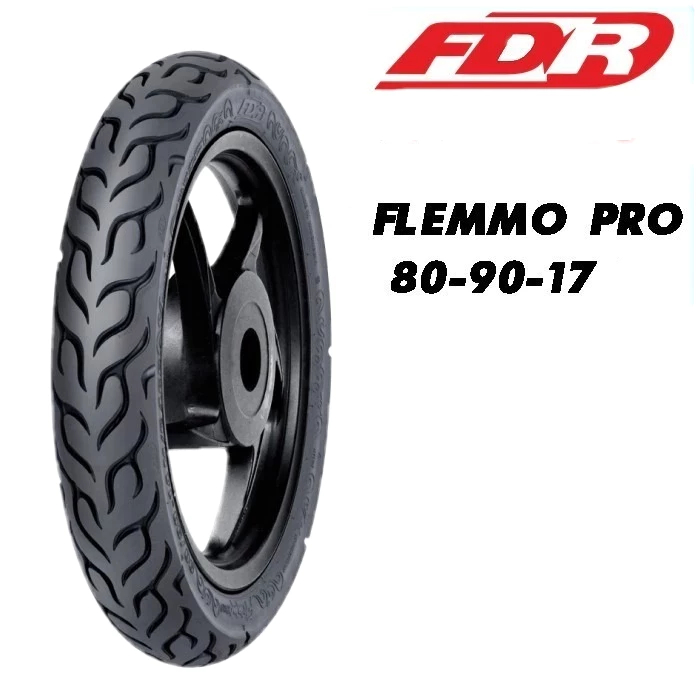 OUTER TIRE FDR 80/90-17 FLEMMO PRO TUBELESS | Shopee Philippines