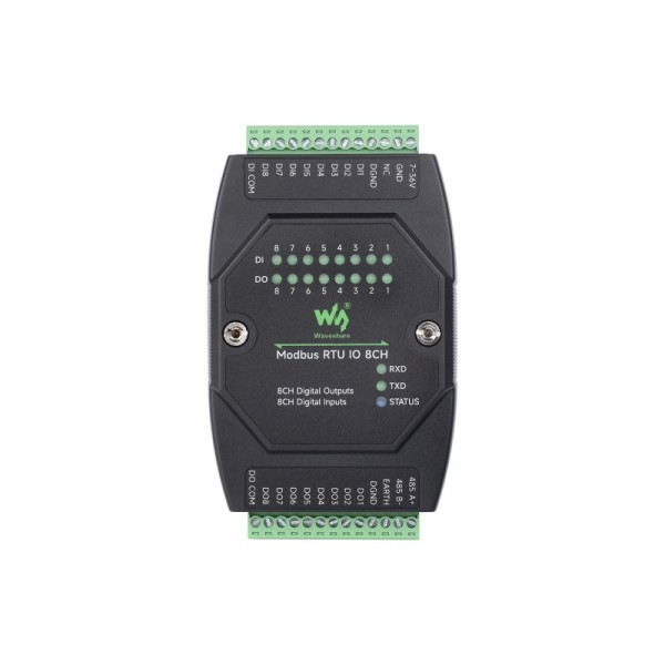 Industrial 8 Channel Digital Input Output Module DC 7-36V Wide Voltage ...