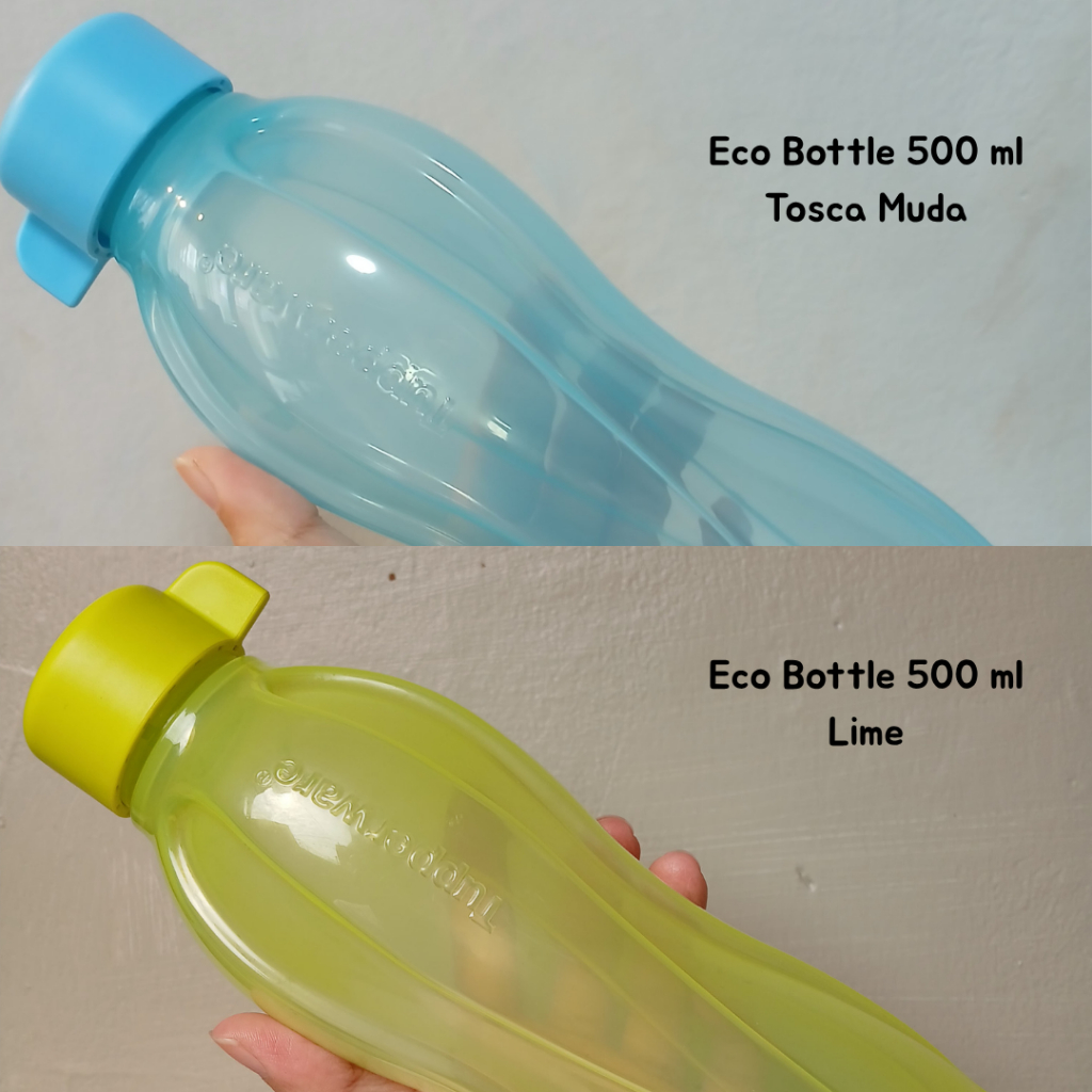 Eco Bottle 500 ml Tupperware - Practical Drinking Bottle - 4 Color ...