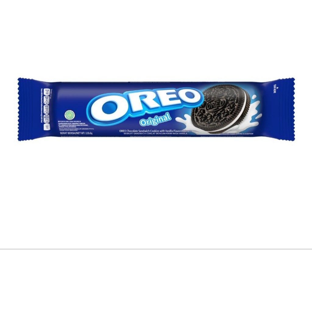 OREO ORIGINAL VANILLA SANDWICH/BISKUIT 110 GR | Shopee Philippines