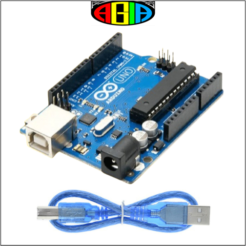 Arduino Uno DIP R3 IC Atmega328P Compatible Board With USB Cable Premium ATMega328 With Cable ...