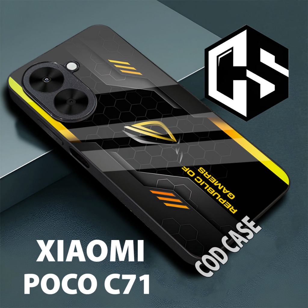 Glossy Softcase POCO C71 4G / case poco c71 / casing poco c71 / glitter ...