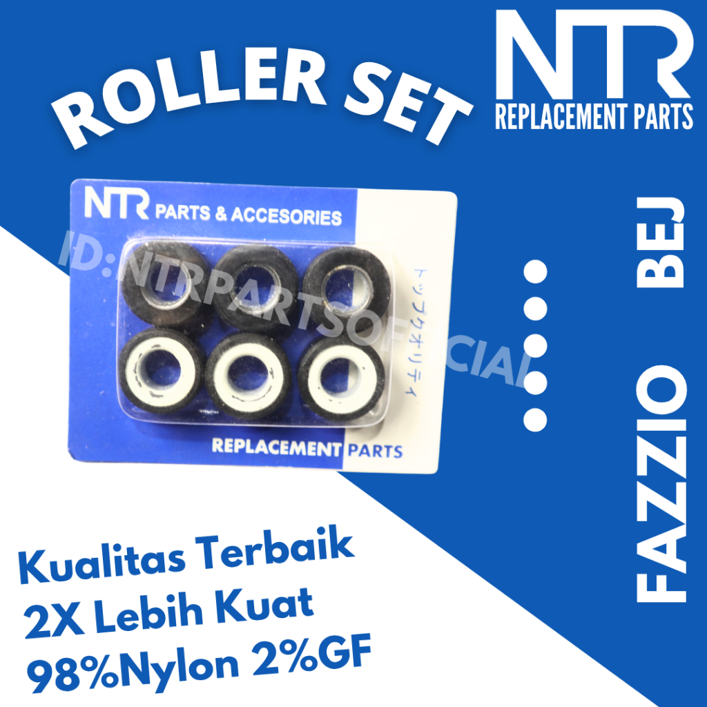 Roller Weight Set Roller Fazzio Grand Filano BEJ 1set | Shopee Philippines