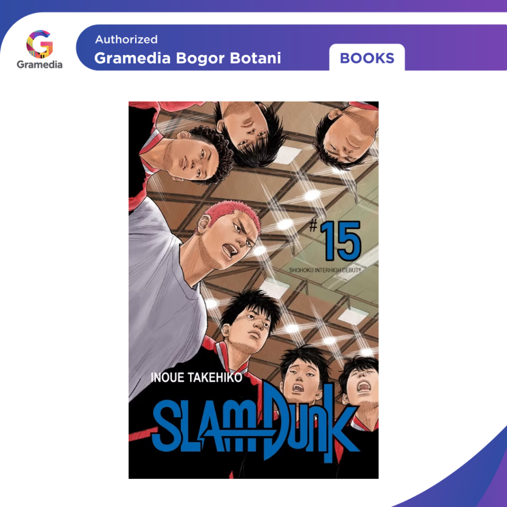 Gramedia Bogor - Slam Dunk Comic New Edition 15 | Shopee Philippines