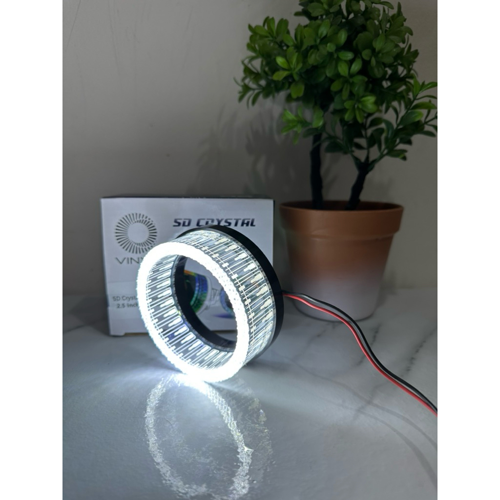 Shroud Projector BiLED Acrylic Angel Eye Acrylic Vinyx Crystal 5D WRGB ...