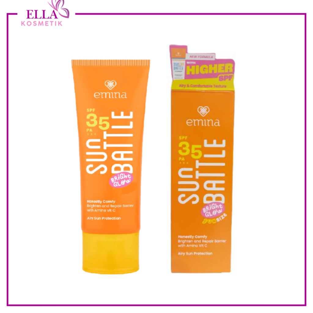 Emina Sun Battle SPF 35 PA+++ 50 ml - Emina Sunscreen SPF 35 (New ...