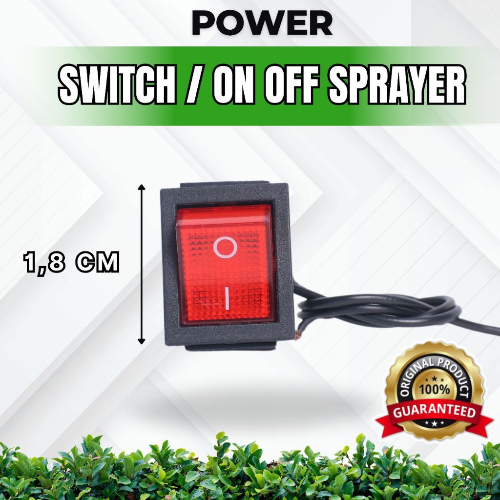 POWER SWITCH Sprayer MSA (Electric Sprayer On Off SWITCH) | Shopee ...