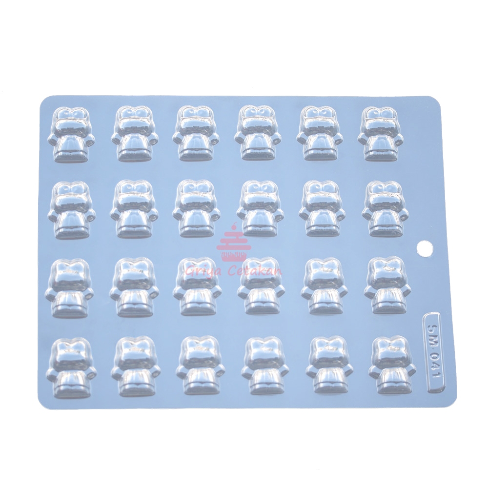 GC Chocolate Plastic Mold Chocolate Praline Frog Character 3D 24 Cavity ...