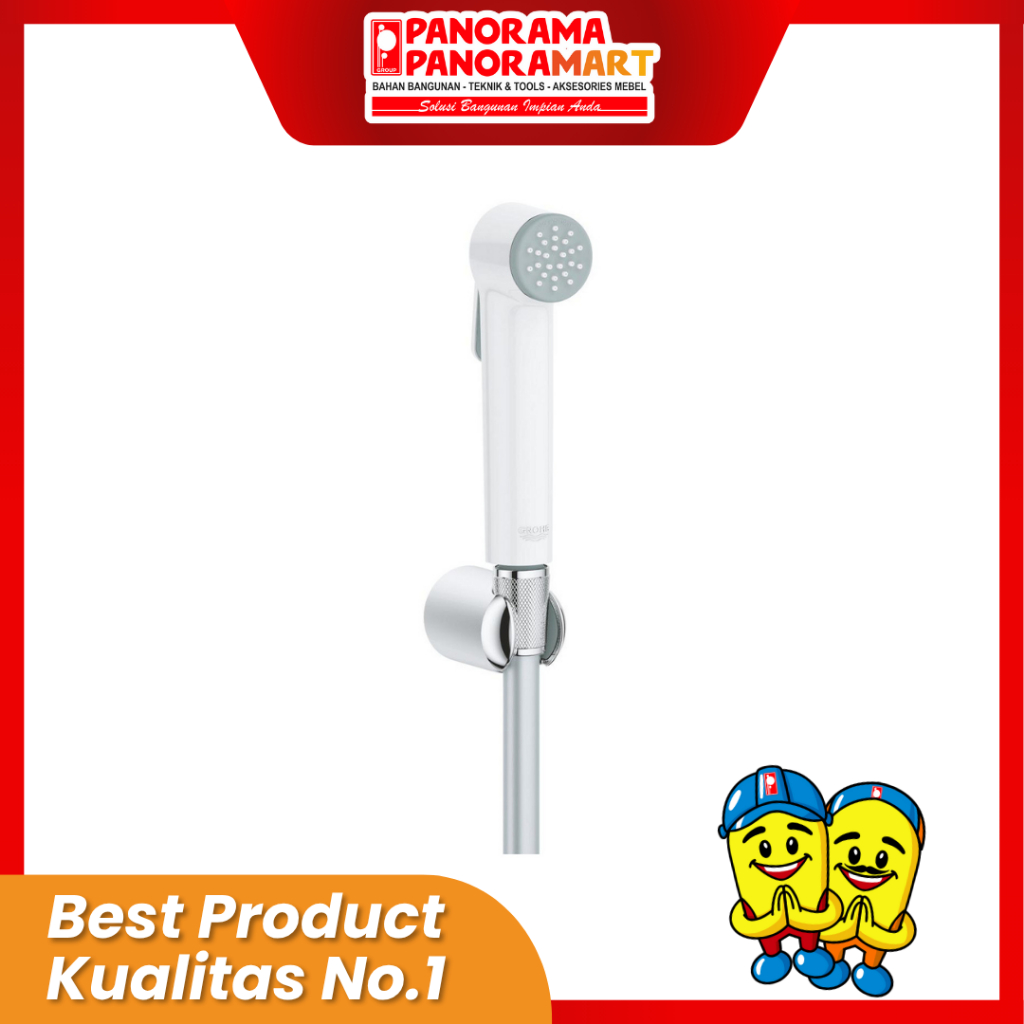 TOILET SHOW GROHE 27812 IL 1 / Tempesta-F Trigger Spray 30 Wall holder ...