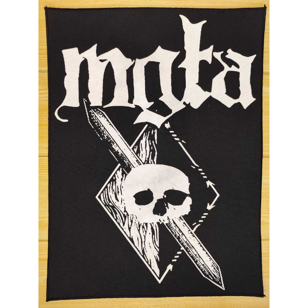 Mgta Embossed Screen Printed Backpatch (30 X 40 CM) | Shopee Philippines