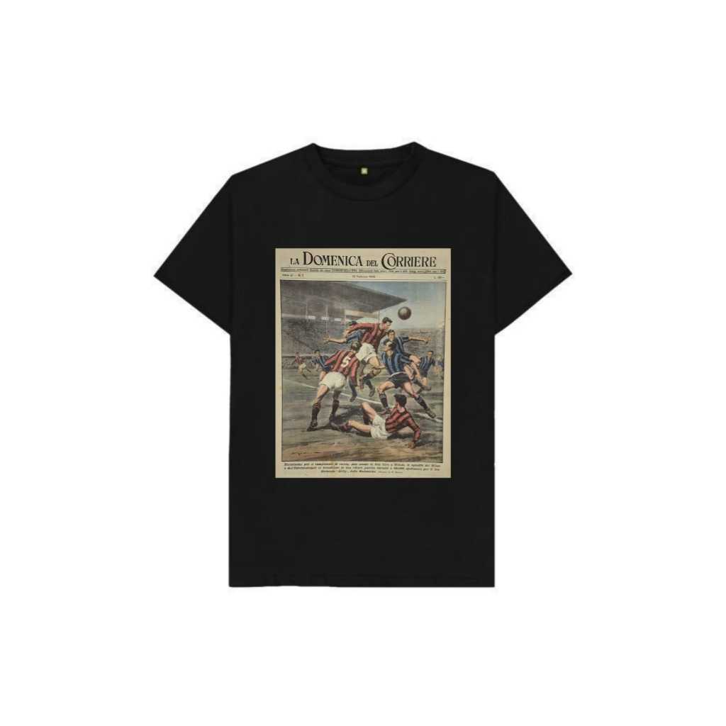 ThreePoint T-shirt "La Domenica del Corriere" Black/White | Shopee ...