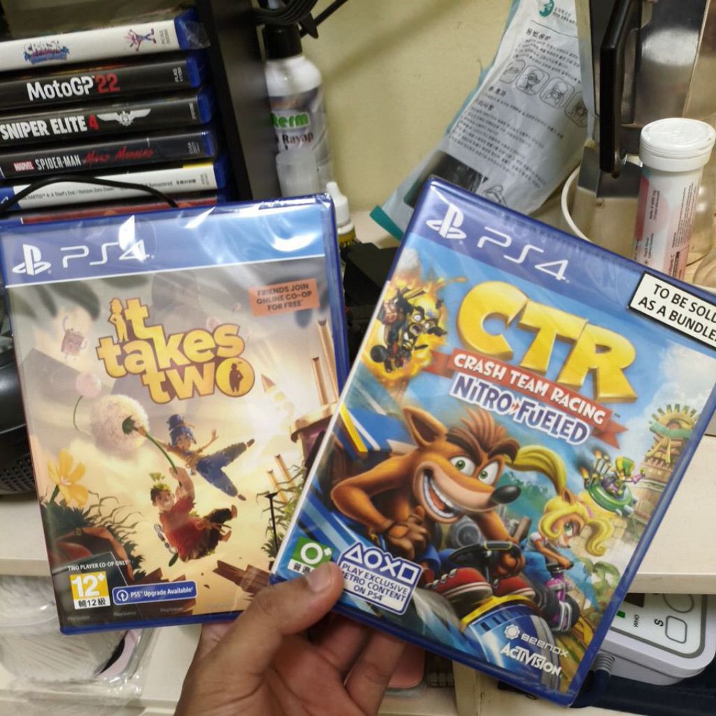 7 Bd Cassette PS4 PS5 CTR Crash Team Racing Nitro Fueled it Takes Two ...