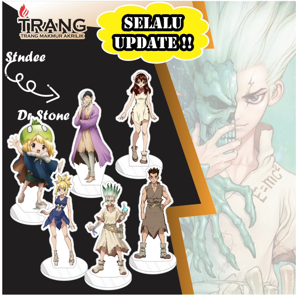 Dr Stone Acrylic Standee figure / Dr Stone Acrylic Action figure ...