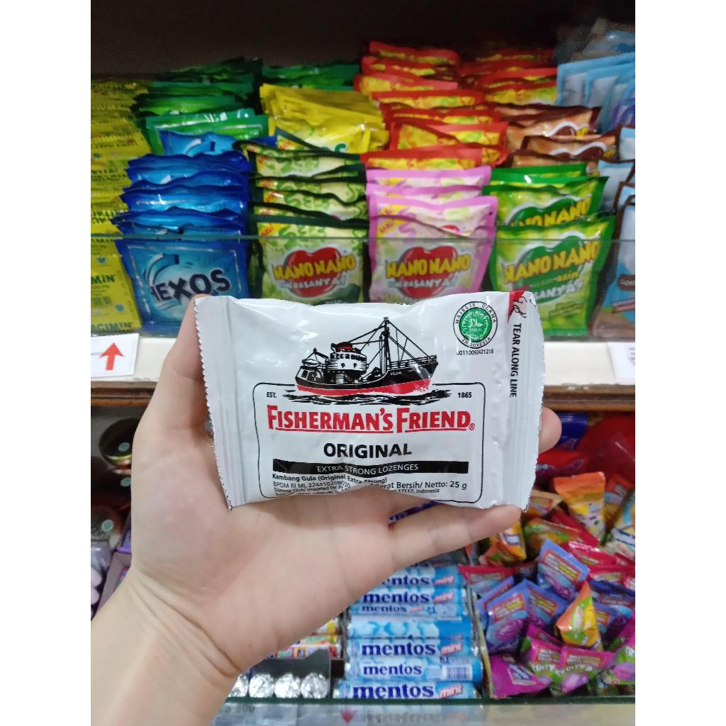 Fisherman's FRIEND ORIGINAL EXTRA STRONG CANDY LOZENGES 25 g | Shopee ...