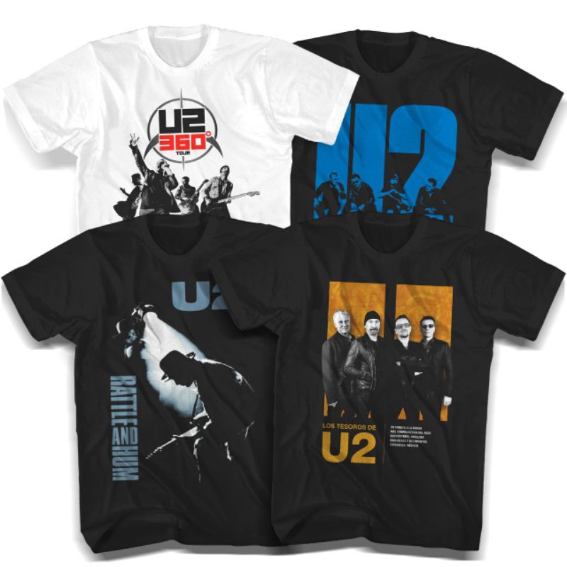 Ftwolabel - Music T-shirt Band Clothes U2 Series Premium Adult T-shirt ...