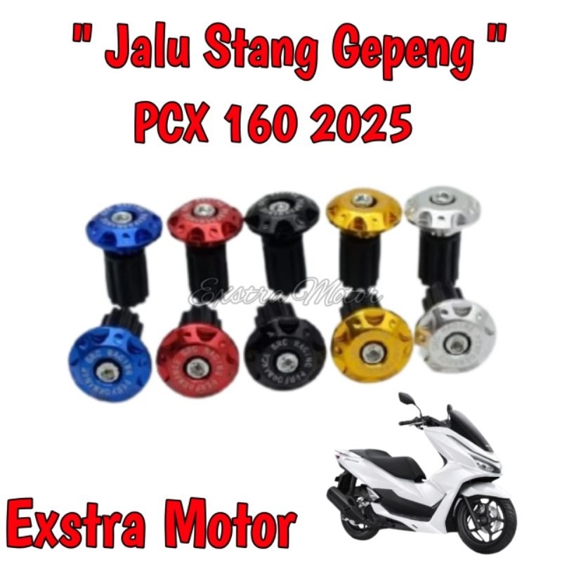 Cnc PCX 160 Roadsync 2025 Flat Handlebar Jalu New PCX 160 2025 ...