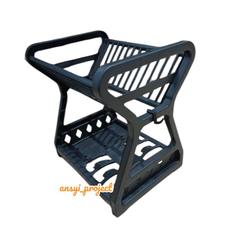 PERALATAN Small plate rack / plastic plate rack / cutlery holder ...