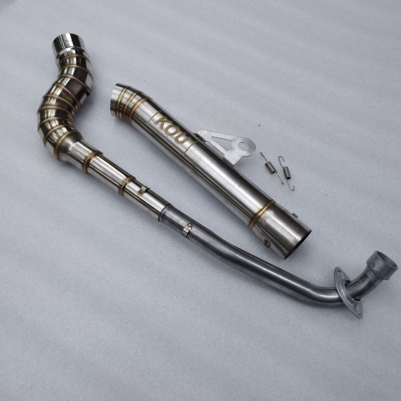 Super open canister kou exhaust muffler pipe Modenas kriss 100 kriss ...