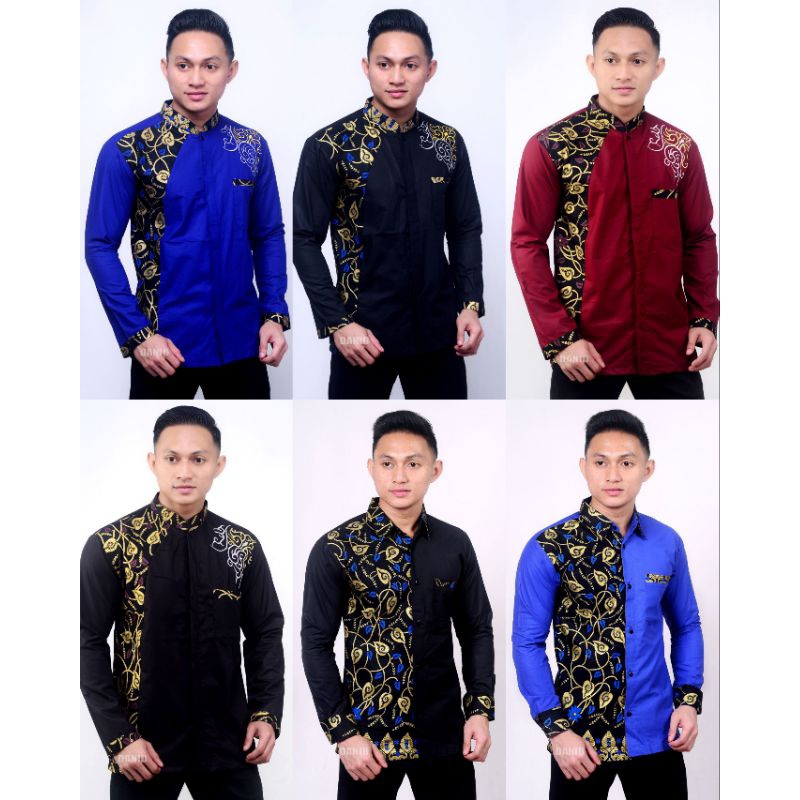 Batik men's shirts batiksolo batikmodern Batik uniforms batikpria ...