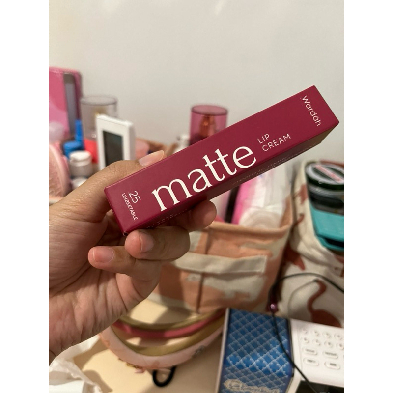 New wardah lip matte cream shade 25 unbeetable | Shopee Philippines