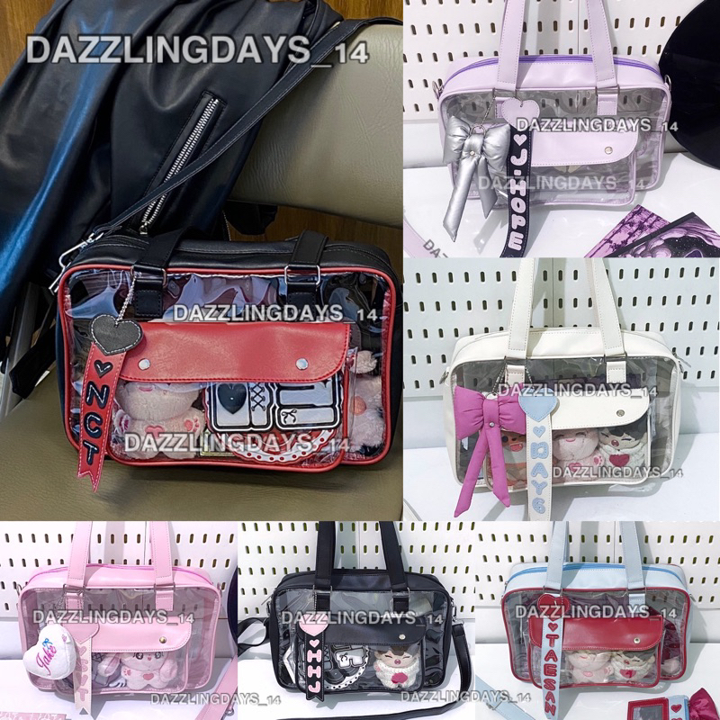 Pink PVC BAG / PVC BAG / CONCERT BAG / CONCERT BAG / COQUETTE BAG PVC ...