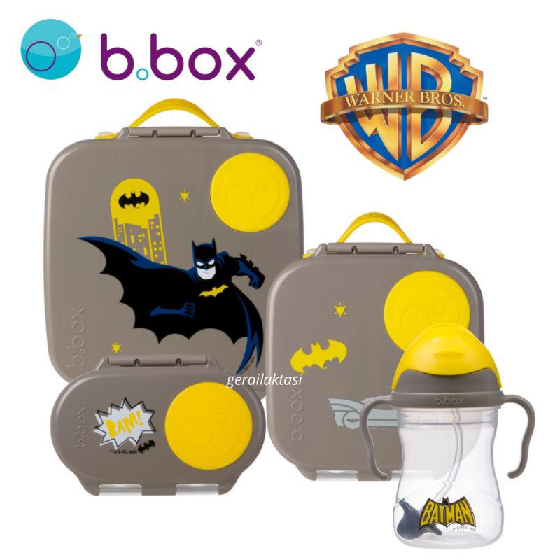 BBox Batman Warner Bros Edition | Lunch Box | Mini Lunch Box | Sippy ...