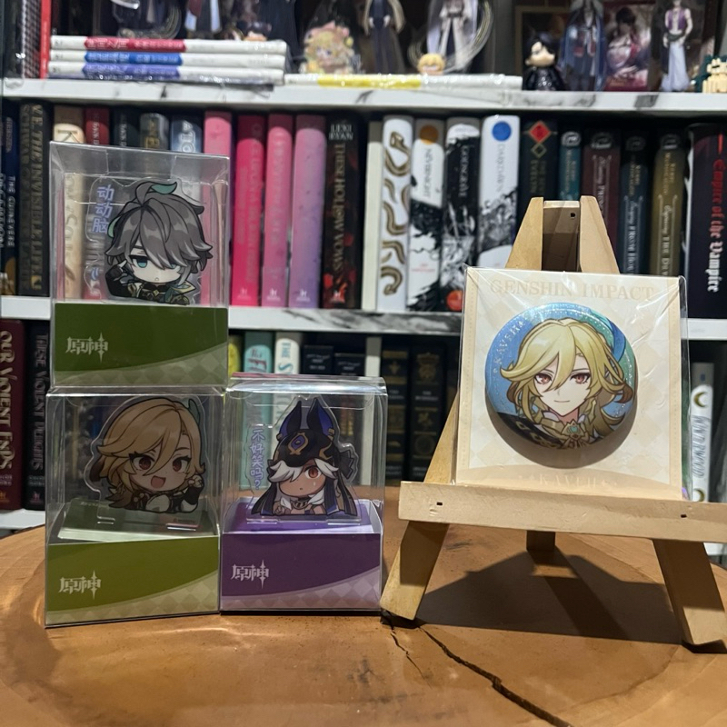 Sumeru Stamp Set Official Genshin Impact Alhaitta Kaveh Cyno Badges ...