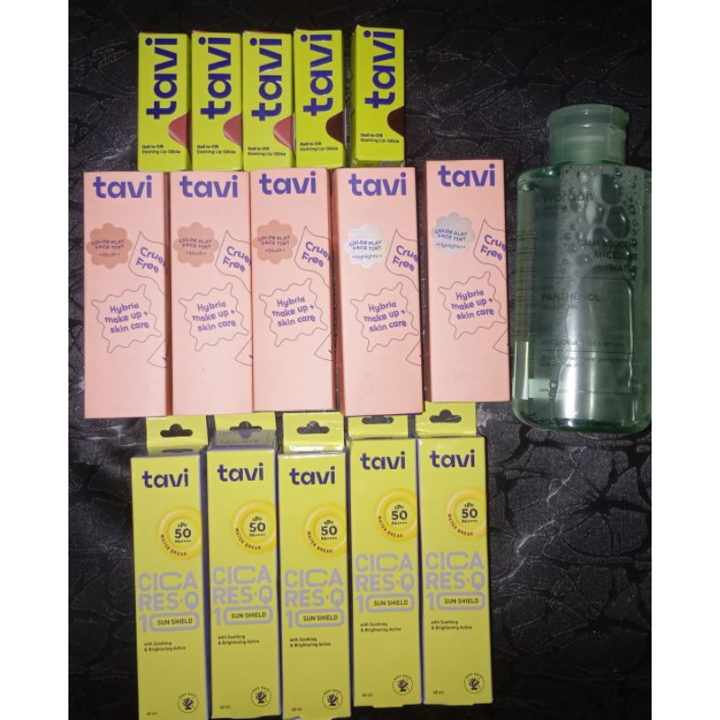 Tavi blush on CICA RES-Q10 Water Break Sun Shield 40 ml sunscreen ss ...